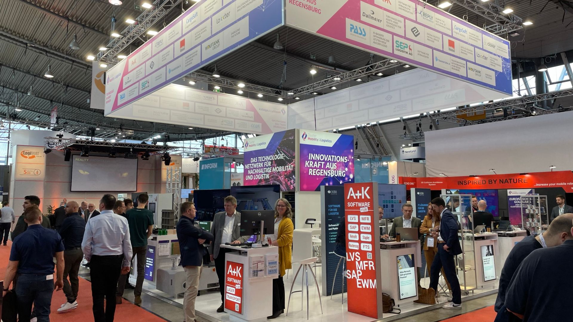 Trade fair LogiMAT - Cluster Mobility & Logistics - The technology ...